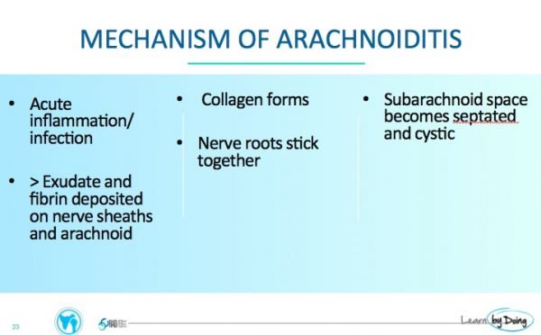 Arachnoiditis Patterns on MRI - Radedasia