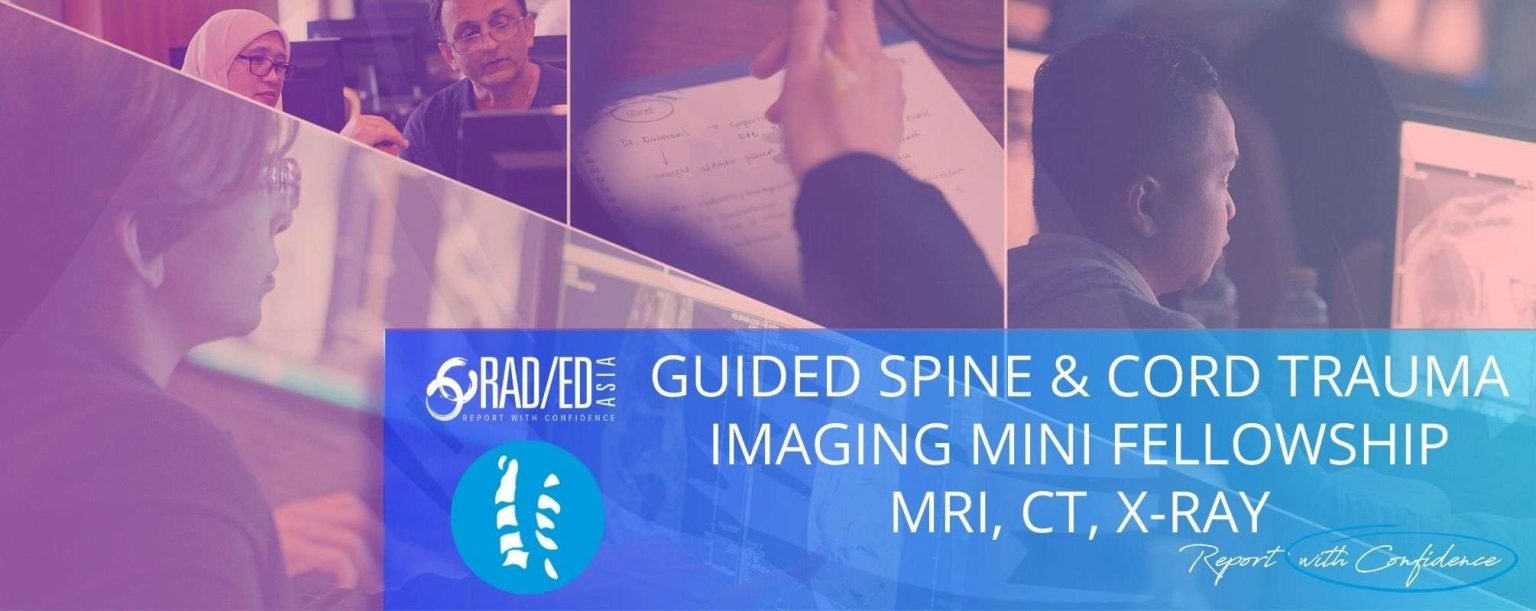 GUIDED SPINE TRAUMA RADIOLOGY MRI, CT, X-RAY IMAGING COURSE - Radiology ...