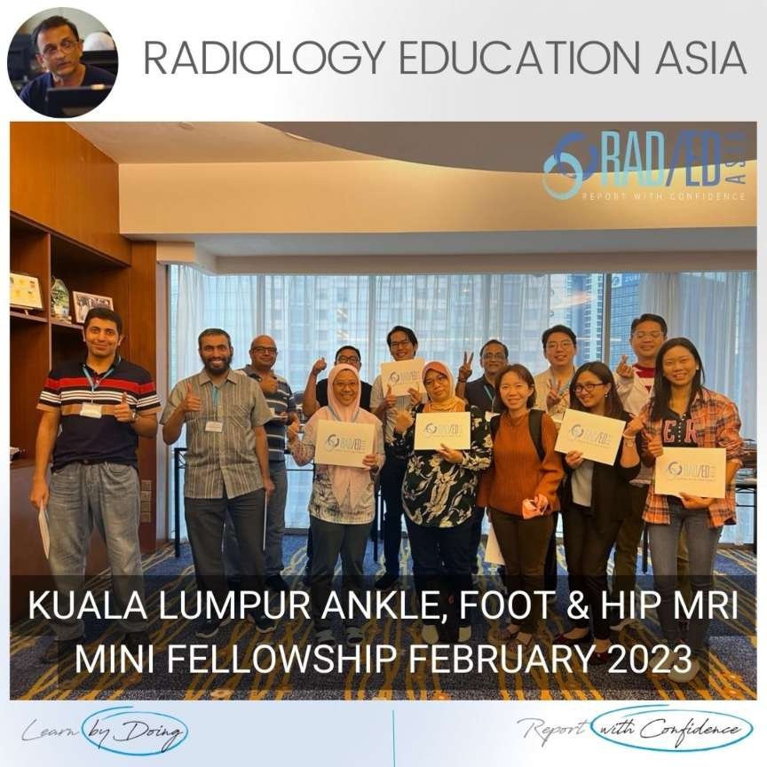 MSK RADIOLOGY CONFERENCE COURSE MUSCULOSKELETAL MRI ANKLE FOOT & HIP ...